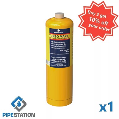 Sale! Yellow MAPP / MAP+ Pro Gas Cylinder Bottle FREE DELIVERY | eBay UK