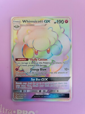 Whimsicott GX 226/214 SM Unbroken Bonds Holo Hyper Rainbow Rare MINT | eBay