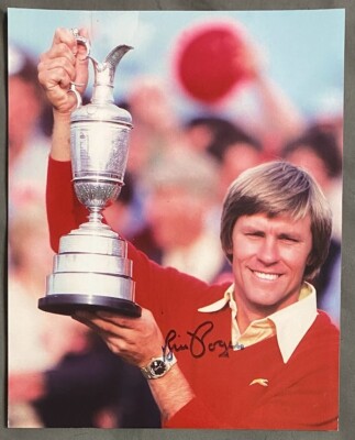 1981 BRITISH OPEN WINNER BILL ROGERS SIGNED PHOTO | eBay Australia