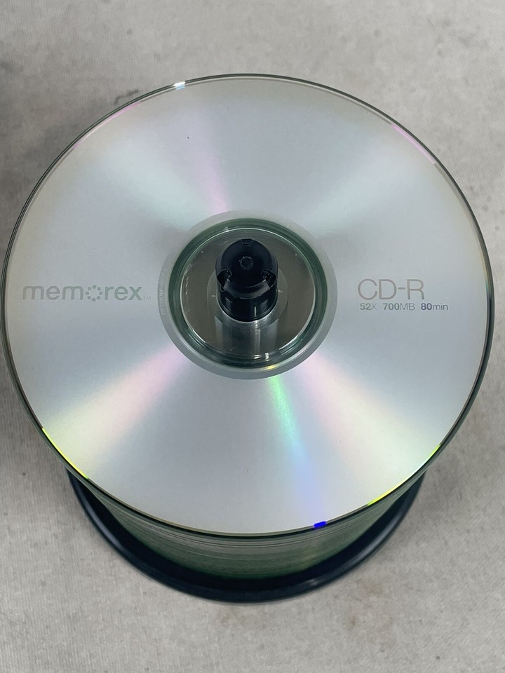 Memorex CD-R Digital Media - 52X 700mb 80Min 30/50 Pack Spindle OPEN ...