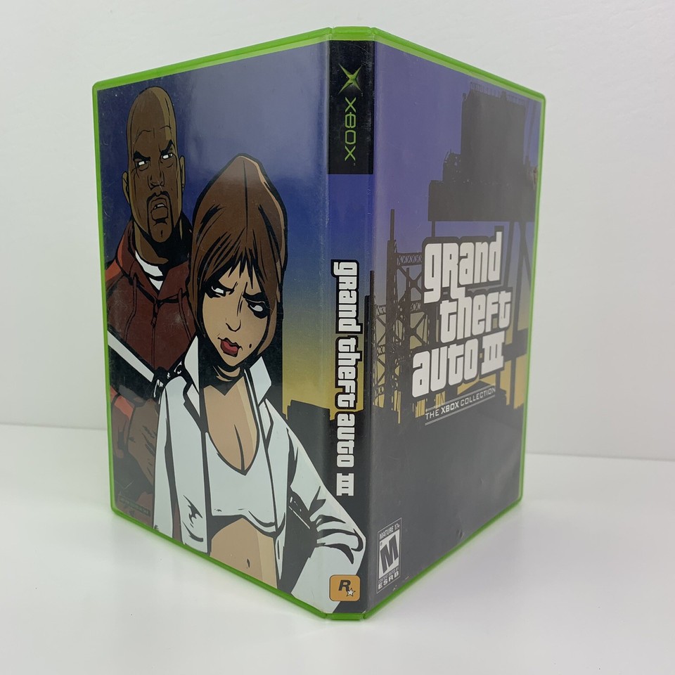Grand Theft Auto III GTA 3 From The Original Microsoft Xbox Collection ...