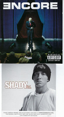 Eminem NM ENCORE CD WITH LIMITED BONUS CD THREE MORE TRACKS/COMPLETE ...