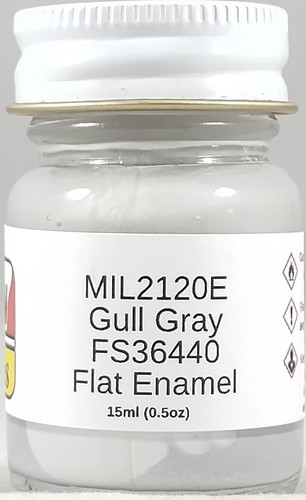 MCW Finishes MIL2120E Gull Gray FS36440 Enamel Paint for Military ...