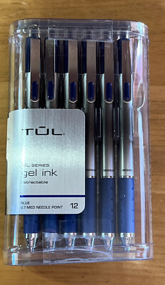 12pk TUL GL Series Gel Ink Retractable Needle Point Pens Medium 0.7mm ...