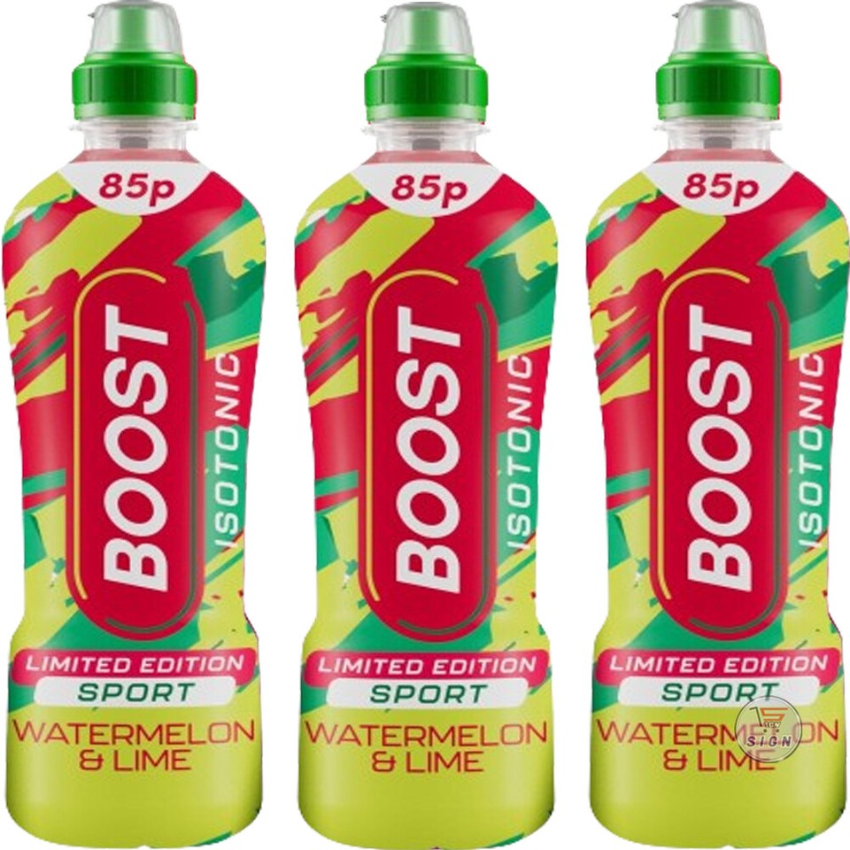Boost Sport Isotonic Energy Drink Mixed Berry, Orange,Citrus, Tropical ...