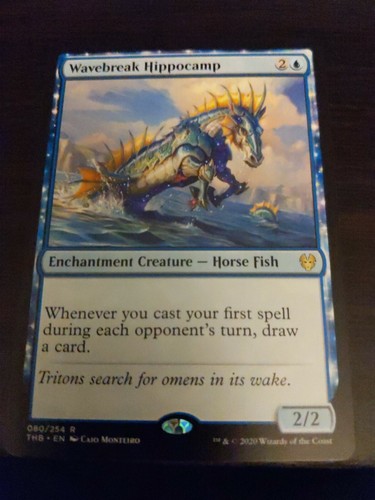 Magic The Gathering Theros Beyond Death Wavebreak Hippocamp 080/254R | eBay