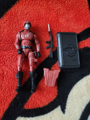 Modern GI Joe Action Figure 2008 Crimson Guard V12 Complete except FC ...