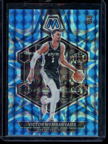 2023-24 Mosaic VICTOR WEMBANYAMA Reactive Blue RC #238 | eBay