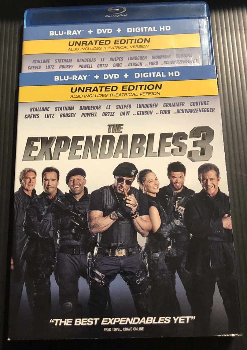 The Expendables 3 Dvd