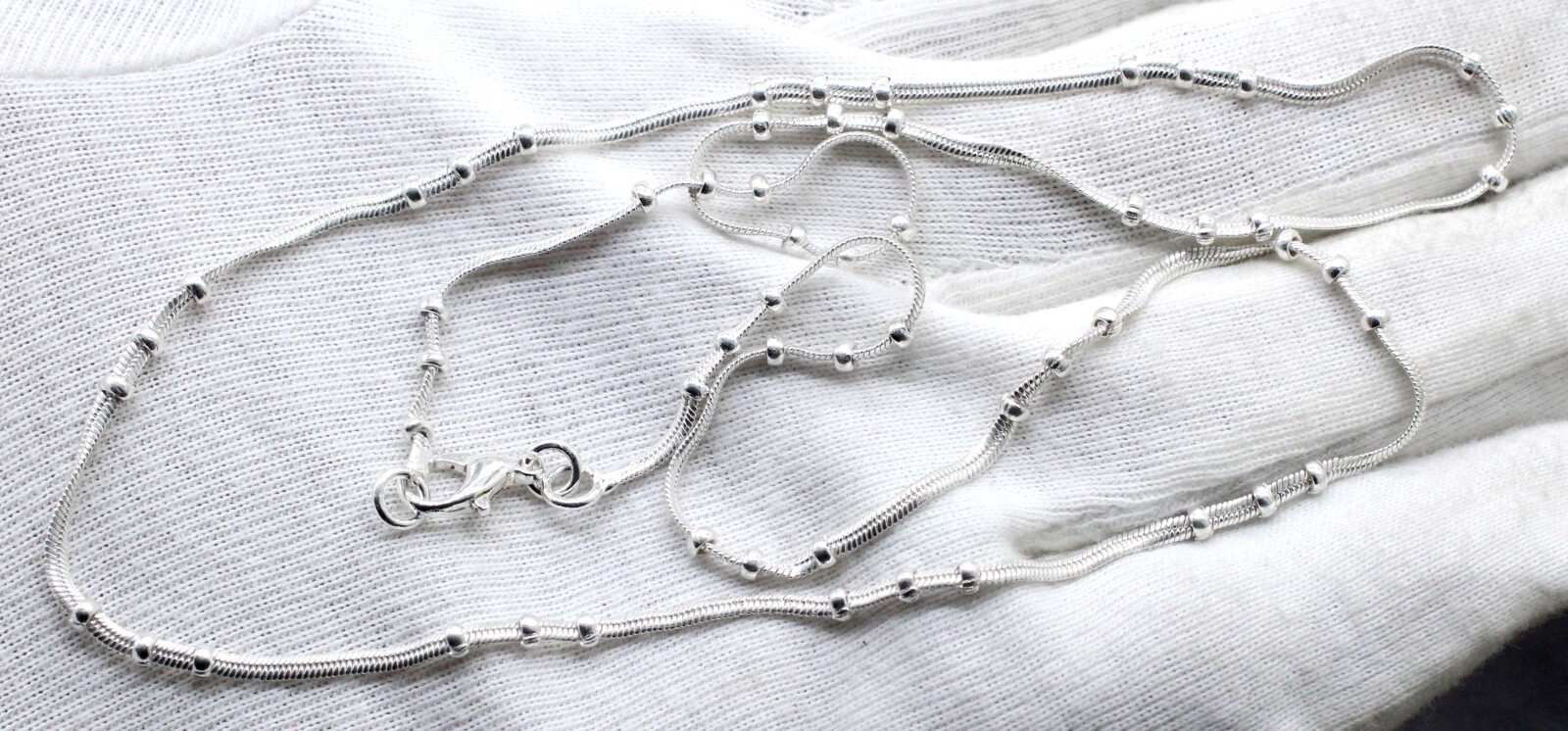 925 Sterling Silver Beautiful Handmade Jewelry Unique Chain Necklace ...