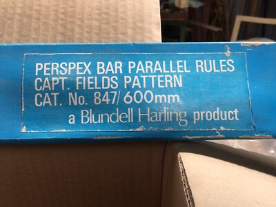 Perspex Bar Parallel Rules Capt. Fields Pattern | eBay Australia