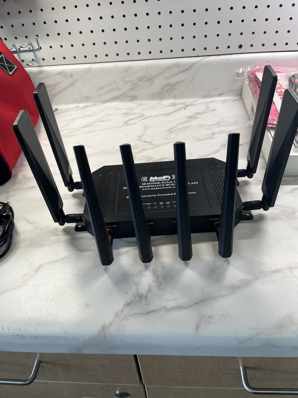 MOFI NETWORK MOFI5500-5GXeLTE - EM7690 Cellular Router 4G/LTE/5G 4-Port ...