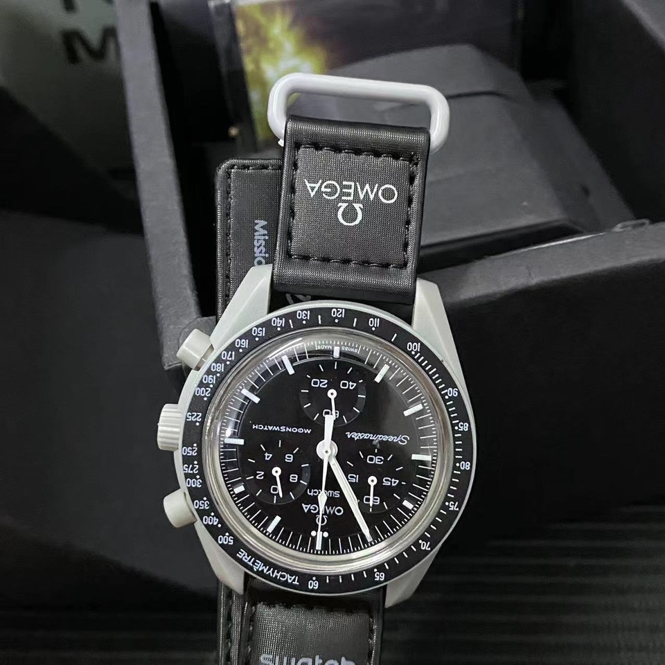New Swatch x Omega Bioceramic Moonswatch Mission To The Moon Watch ...