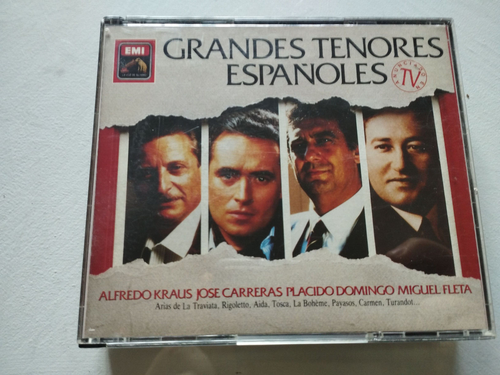 Grandes Three Tenors Espagnols Kraus Course DOMINGO MIGUEL Fleta Emi ...
