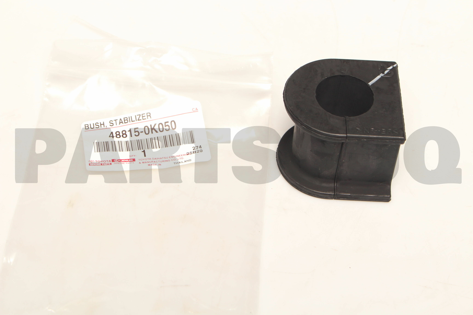 488150K050 Genuine Toyota BUSH, FRONT STABILIZER BAR, NO.1 48815-0K050 ...