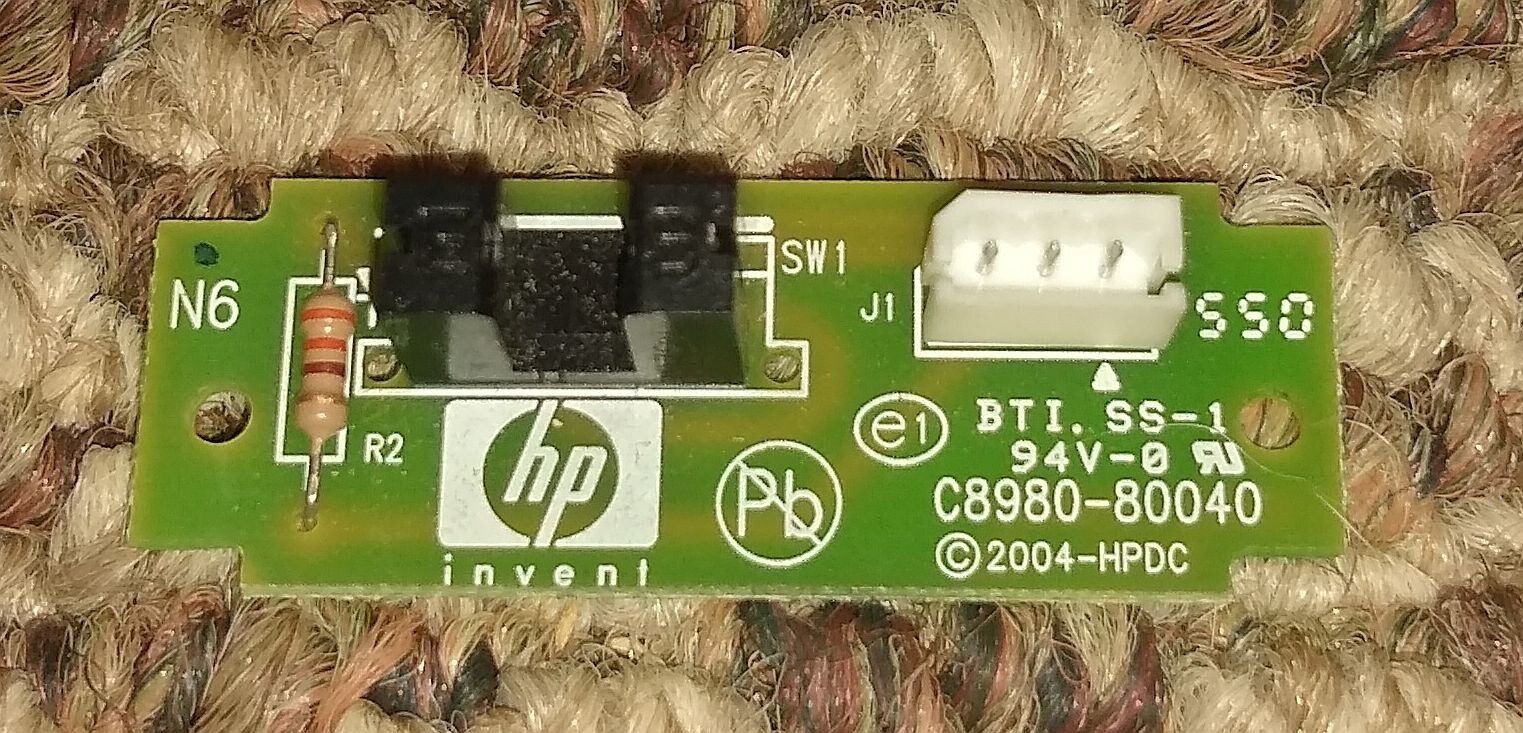 HP Photosmart 3310 Inkjet Printer - Paper Sensor Board - C8980-80040 | eBay