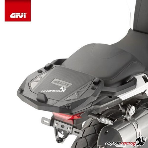 Rear rack Givi top cases Monokey Monolock Benelli TRK702X 2023-2024 ...