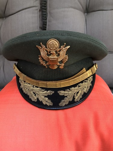 Vintage Issued US Army Officer Dress Hat Colonel .Size 7 1/8. | eBay