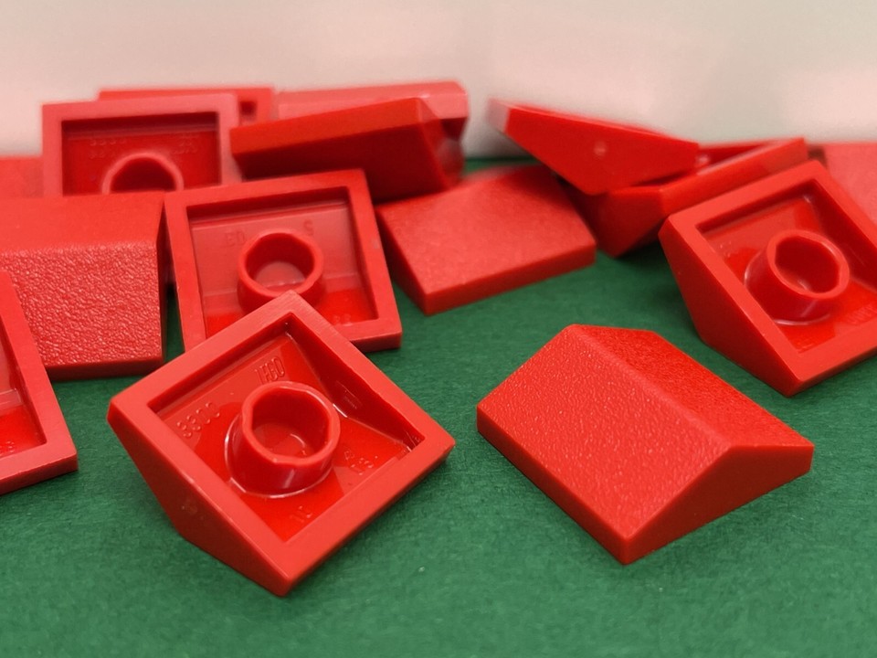 LEGO Brick Slopes, Roof, Peak, Ridged, Inverted 65° 45° 18° / 231 TYPES ...