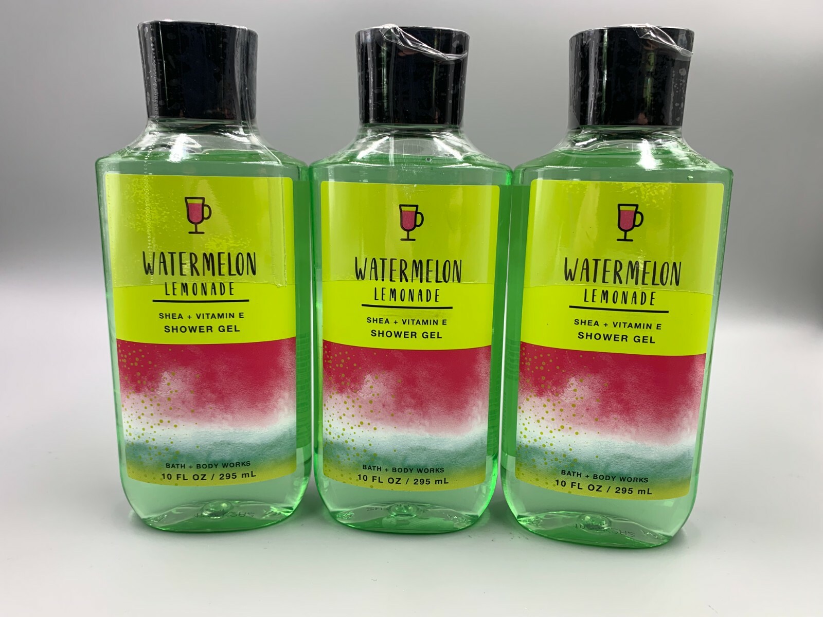 Bath & Body Works Watermelon Lemonade Shower Gel Full Size 10 fl oz. S ...