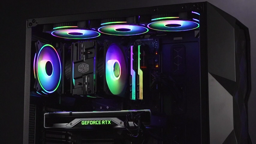 [3-Pack] RGB LED Computer Case Fan PC Cooling Fan 120mm Addressable RGB ...