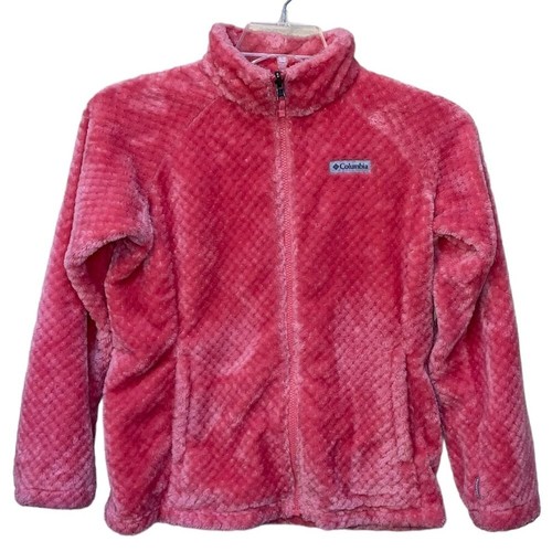 Columbia Kid Girl's Coral Fleece Fluffy Full Zip Interchange Jacket ...