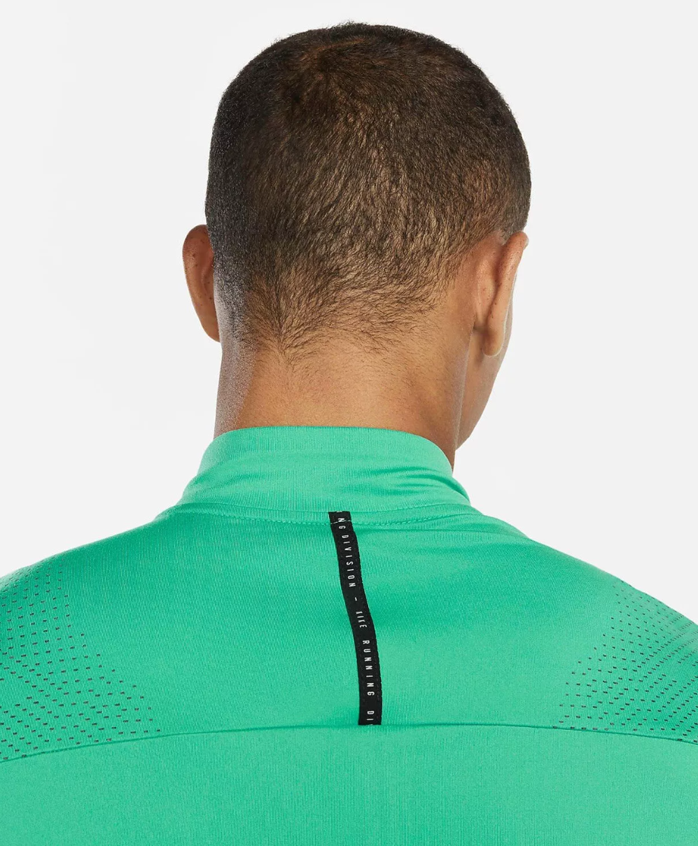 Nike Run Division Flash Element 1/2 Zip Running Top Green SZ XL Mens ...