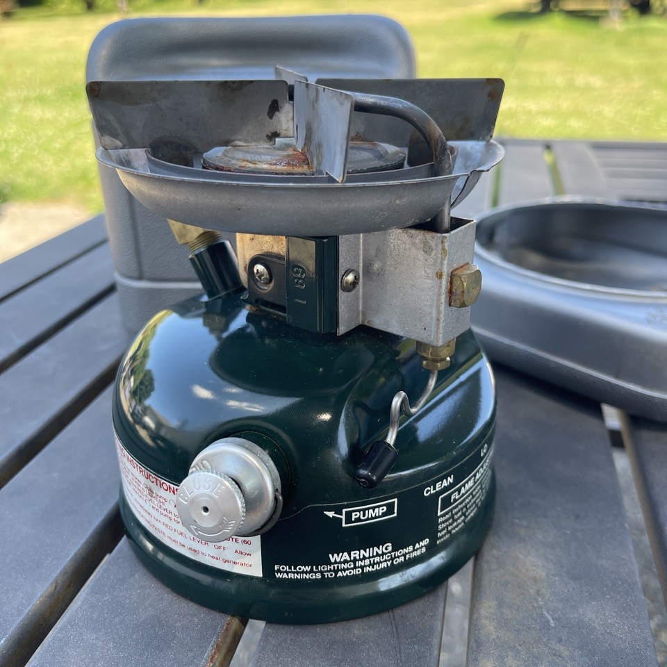 Vintage Coleman Model #508 Stove Single Burner W/Case NICE | eBay