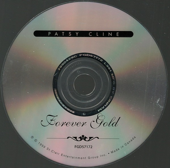 Patsy Cline - Forever Gold (CD, Album, Comp) (Very Good Plus (VG+ ...