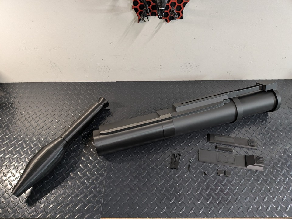 M72 Law Rocket Launcher - Replica 3D Printed - DIY Build/Paint Your Own ...