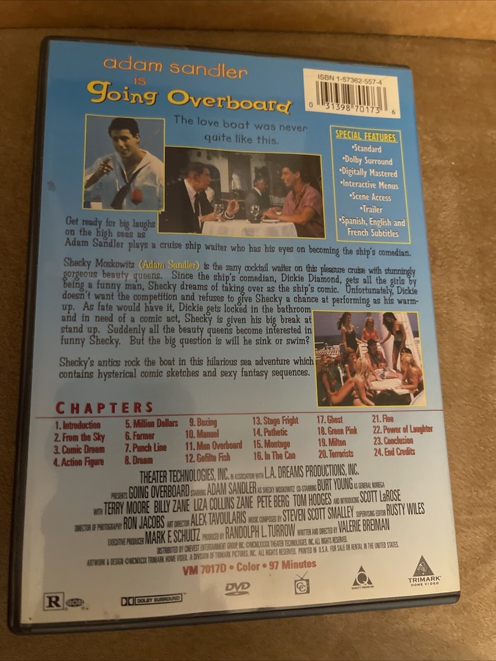 Going Overboard (DVD, 1999) - DISC ONLY 31398701736 | eBay