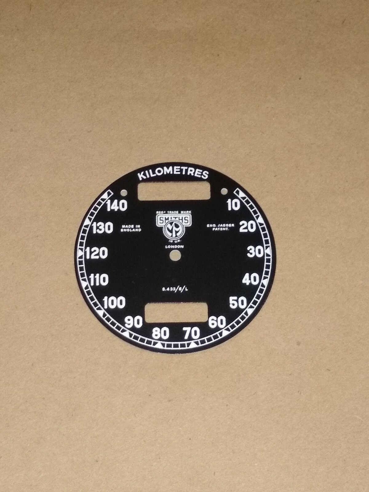 Smiths Chronometric Speedometer Face Dial Triumph BSA Norton S433 140 ...