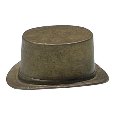 Monopoly 1935 Commemorative Edition Top Hat Mover Pawn Token Antiqued ...