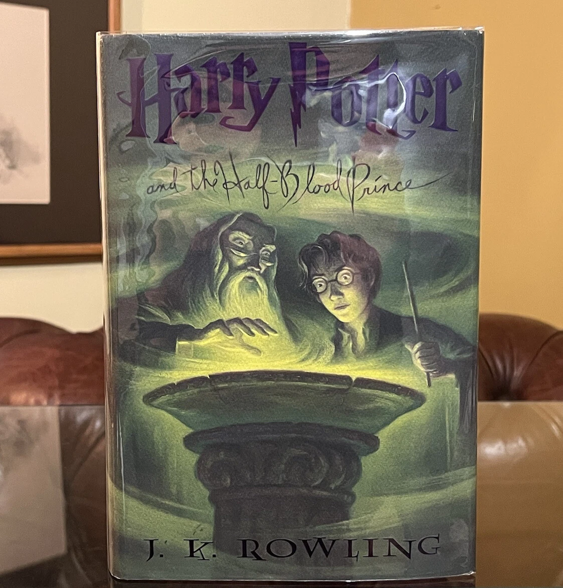 Half Blood Prince Book Cover