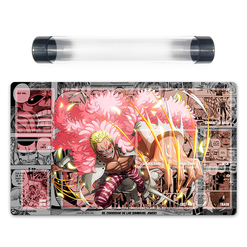 O-P Playmat Doffy Doflamingo Playmat O-PCG Custom Mat Free Best Tube ...