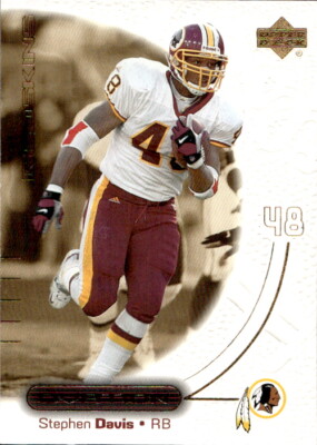 2000 Upper Deck Ovation Stephen Davis 60 Washington Redskins | eBay