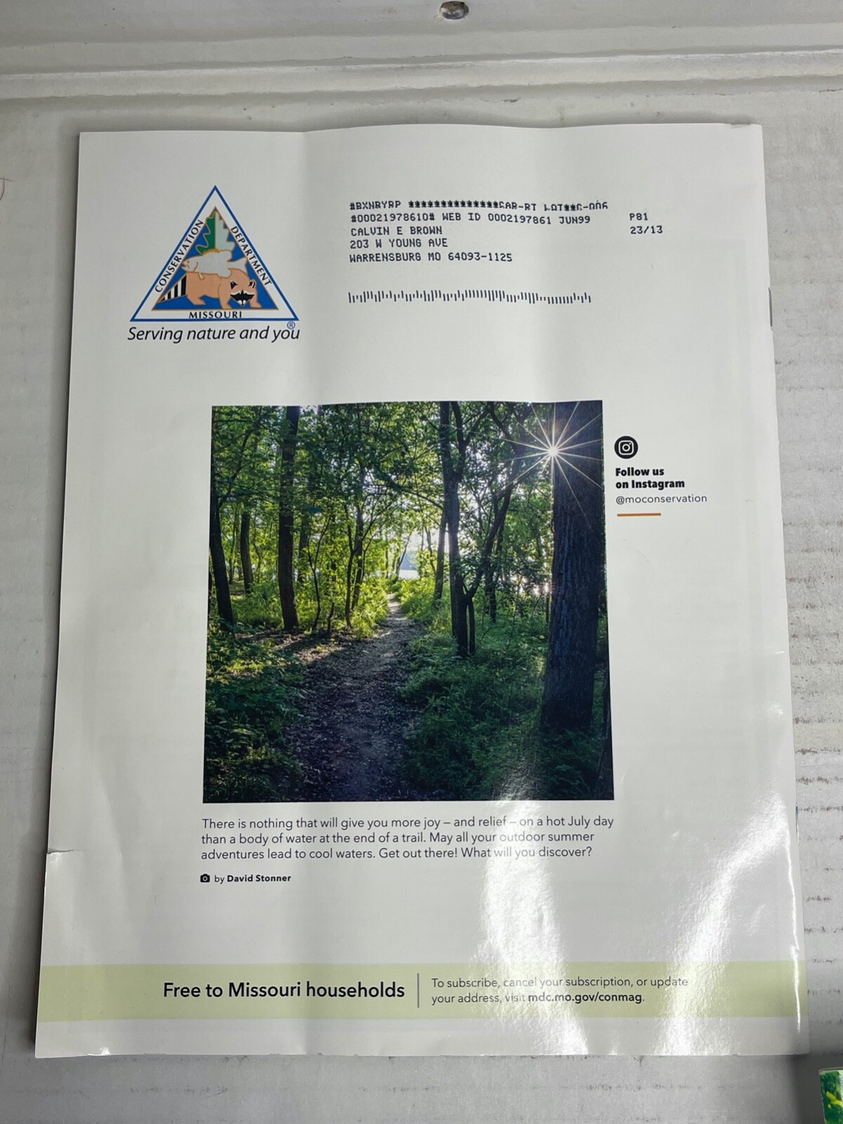 Missouri Conservationist Magazine Volume 84 Issue 7 July 2023 Night ...