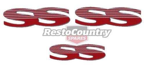 Holden Commodore VR VS - SS - Body Decal x3 Kit Rear Doors / Boot ...
