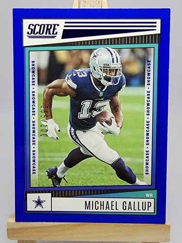 Michael Gallup 2022 Score Showcase #221 /100 Dallas Cowboys | eBay