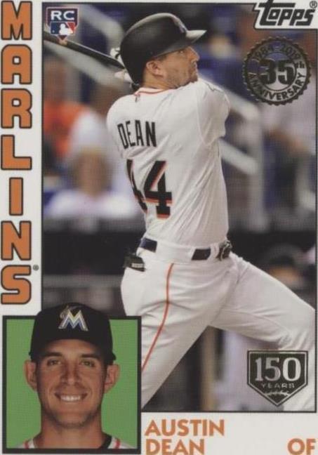 2019 Topps - 1984 Topps Baseball Rookies Austin Dean #84R-AD 150th ...