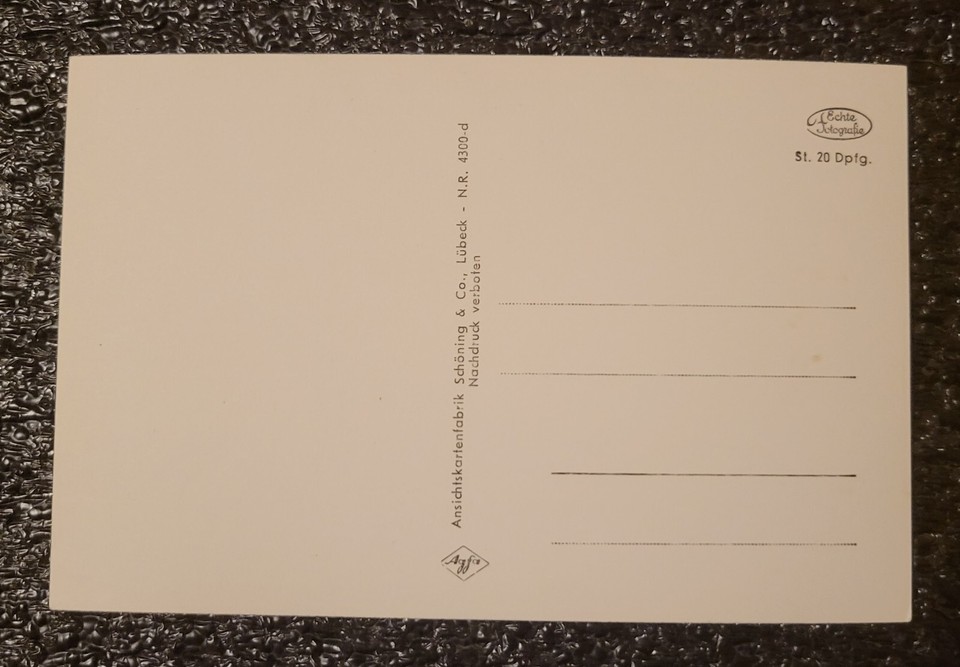 GERMANY RPPC Photo The Loreley Poem Rare Unique Postcard Beautiful | eBay