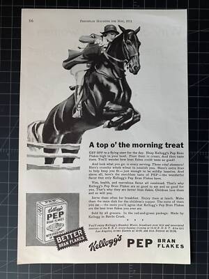 Vintage 1931 Kellogg’s Pep Cereal Print Ad | eBay