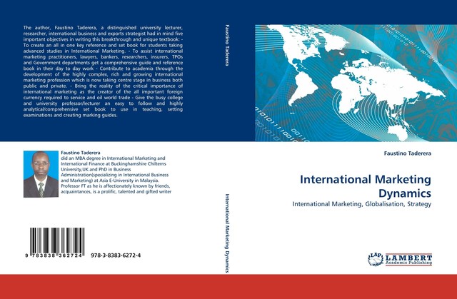 International Marketing Dynamics von Faustino Taderera (2010 ...