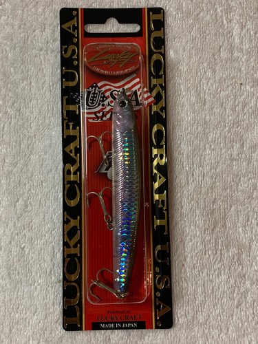 LUCKY CRAFT WANDER SLIM 110 3/4oz. WDS110 MS GHOST WAKASAGI NIP | eBay