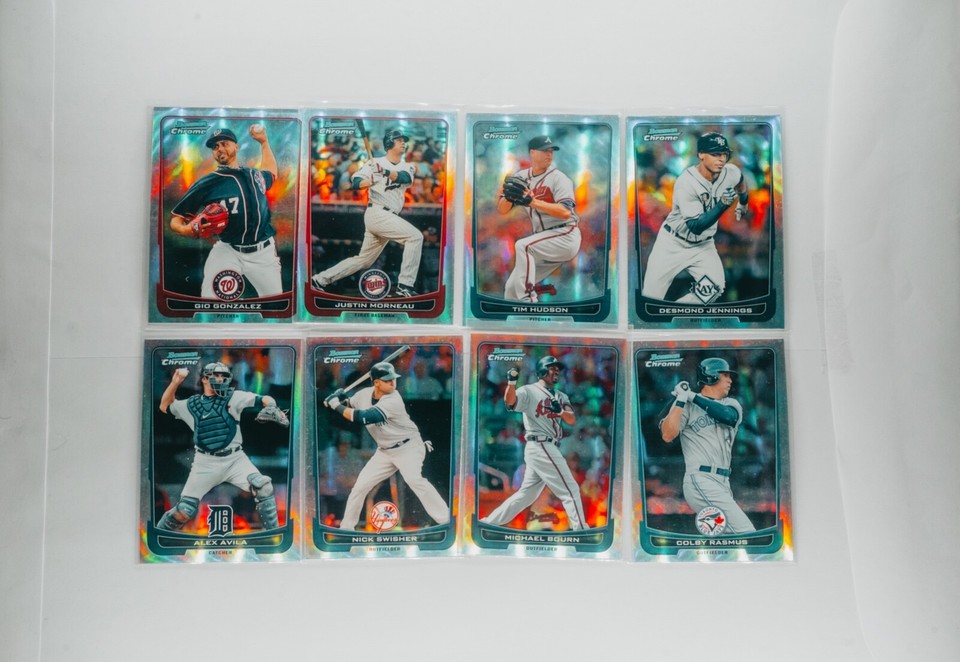 LOT OF OVER 200 REFRACTOR CARDS FROM 2003-2016 - TOPPS/BOWMAN CHROME ...