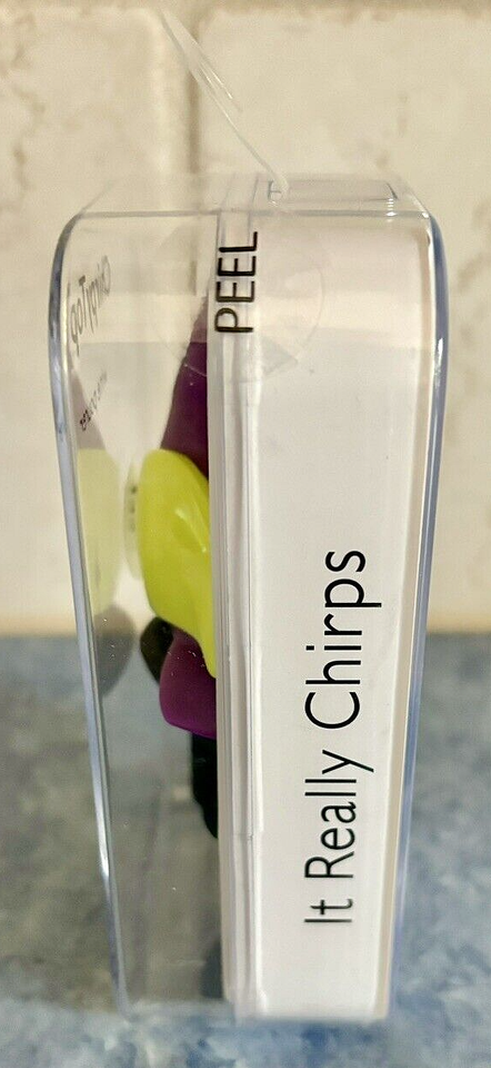 CHIRPY TOP Wine Pourer (Chirps While You Pour) Purple Bird - NEW and ...