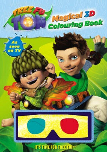 Tree Fu Tom: Magical 3D Colouring Book NEUF | eBay