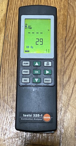 Analyseur De Combustion Testo 325-1 Seulement | eBay