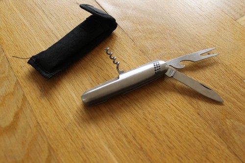 Heroal kleines Taschenmesser Mett-maxx multifunktions-tool aluminium | eBay