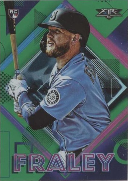 2020 Topps Fire - Green #118 Jake Fraley /199 (RC) for sale online | eBay